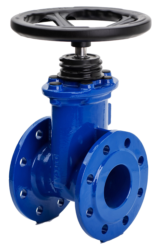 Sluseventil DN150 GGG40 PN16 Epoxybelagt, Ratt,NBR - BPS 2000 ...